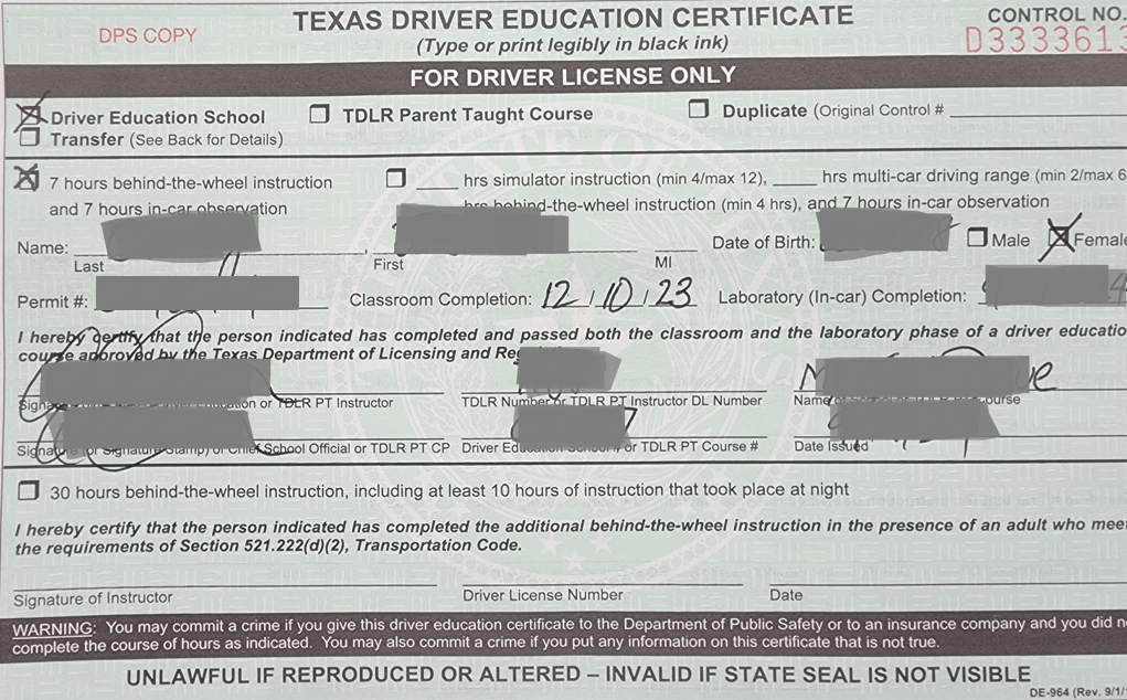 Schedule DPS Road Test Today | My First Drive Driving School