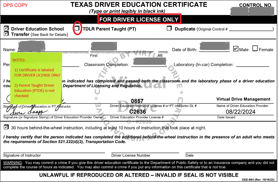 DPS Road Test | Richmond, Sugar Land, Rosenberg, Texas
